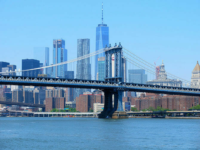 Manhattan Bridge in New York - NewYorkCity.de