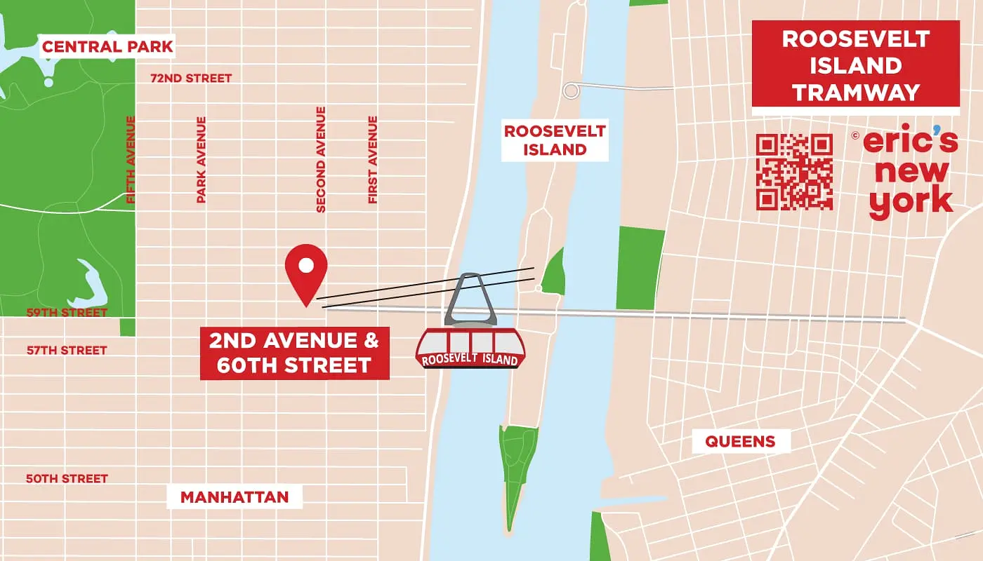 Roosevelt Island Tramway Map Roosevelt Island Aerial Tramway – NYC